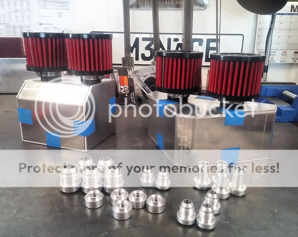 Custom oil catch cans | E46 Fanatics Forum