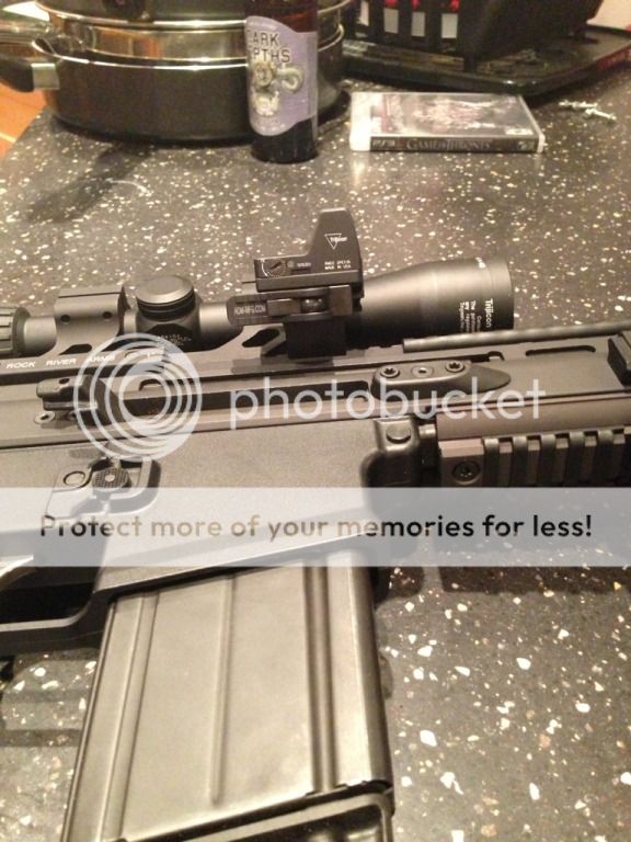 Trijicon RMR 3.25 BUS SCAR 17 PICS and my .02 | FN Herstal Firearms