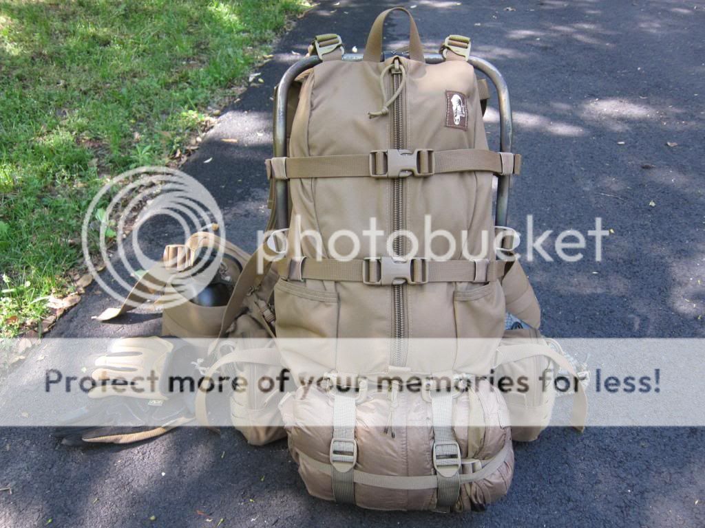 HPG Prairie Belt, Shoulder Harness and Tarahumara on ALICE Frame